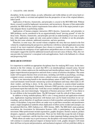 APPLICATIONS OF HUMAN-COMPUTER INTERACTION IN MANAGEMENT INFORMATION SYSTEMS | PDF