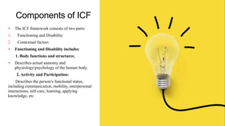 Applications of ICF in Language Disorders.pptx