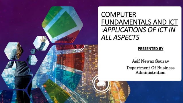 Applications of ict in all aspects | PPTX | Technology Industry ...