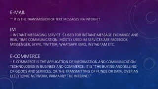 Applications of ict in all aspects | PPTX