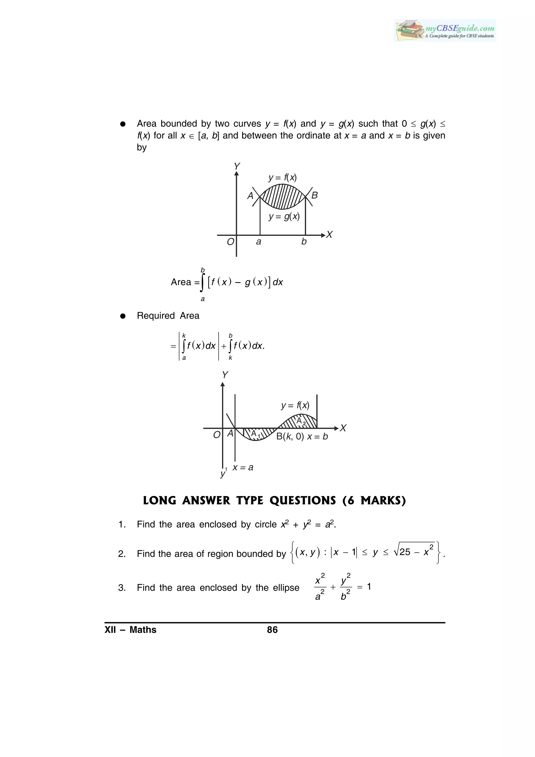 Applications of integrals | PDF