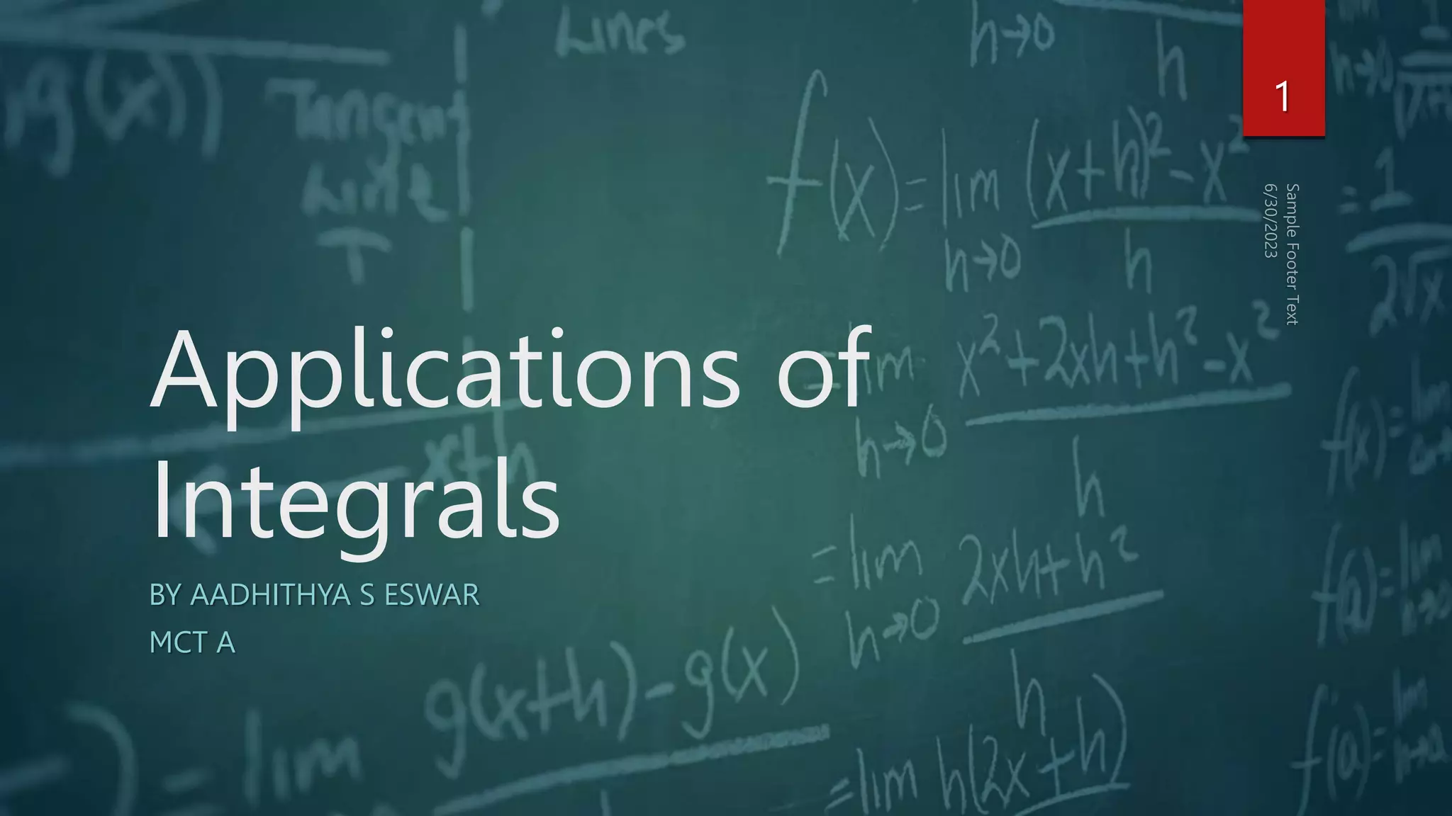 Applications of Integrals.pptx