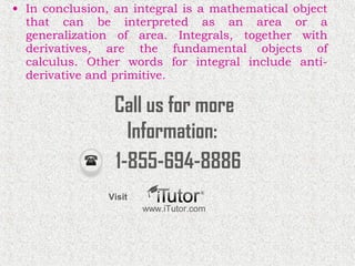 Applications of Integrations | PPT
