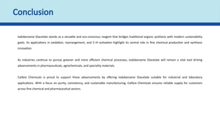 Transforming Fine Chemical Synthesis Through Innovation | PPTX