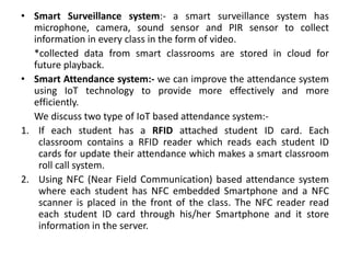 Applications of iot | PPTX