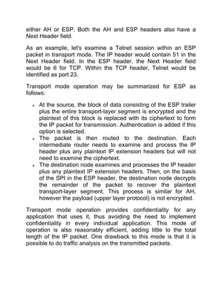 college assignment on Applications of ipsec | DOCX