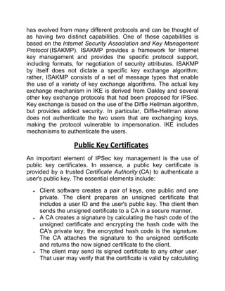 college assignment on Applications of ipsec | DOCX