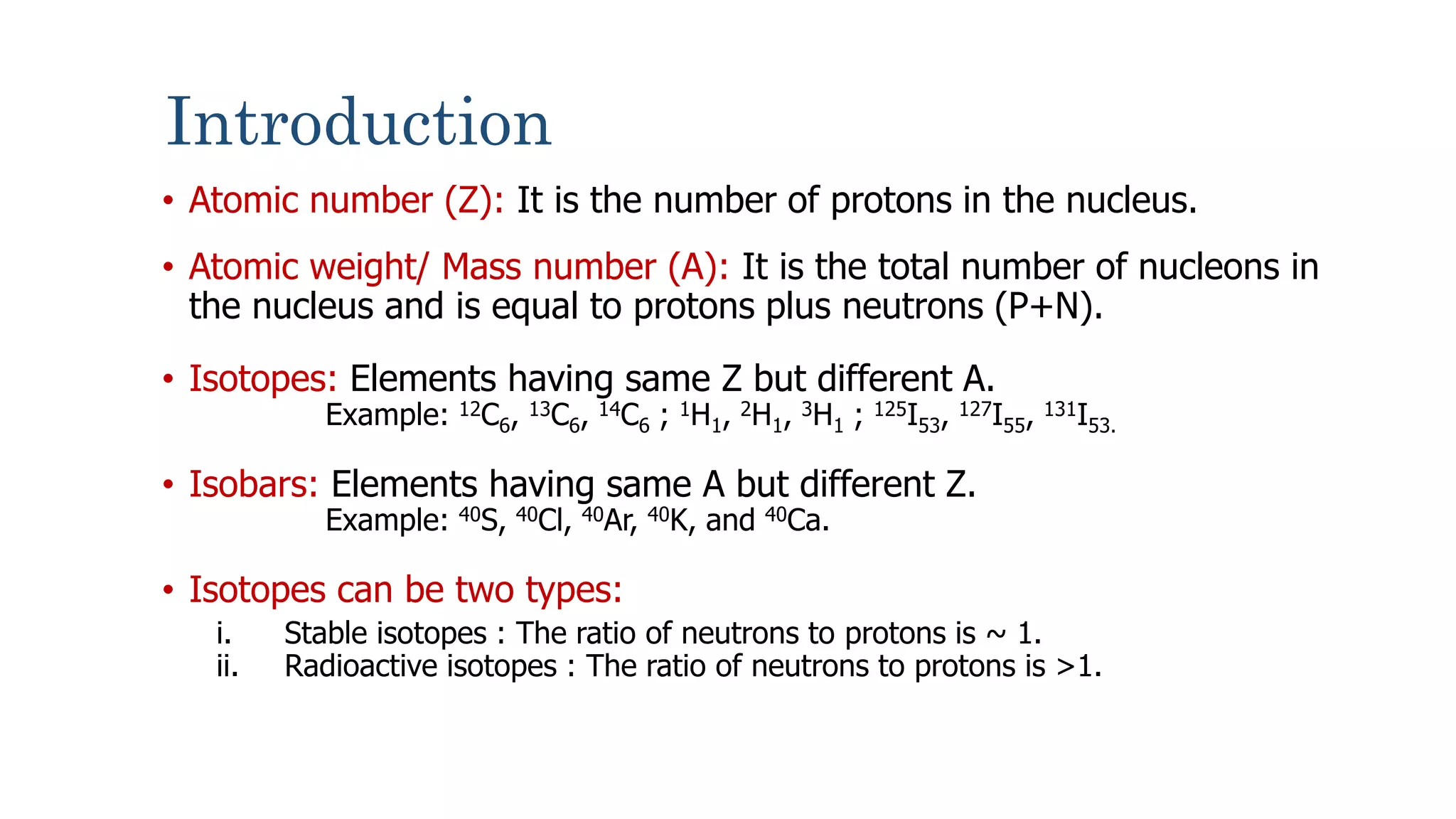 Applications of Isotopes in Medicine | PPTX