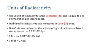 Applications of Isotopes in Medicine | PPTX