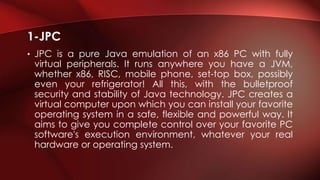Applications of java | PPTX