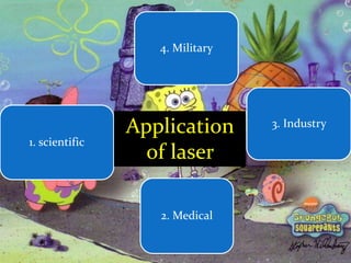 Applications of laser | PPTX