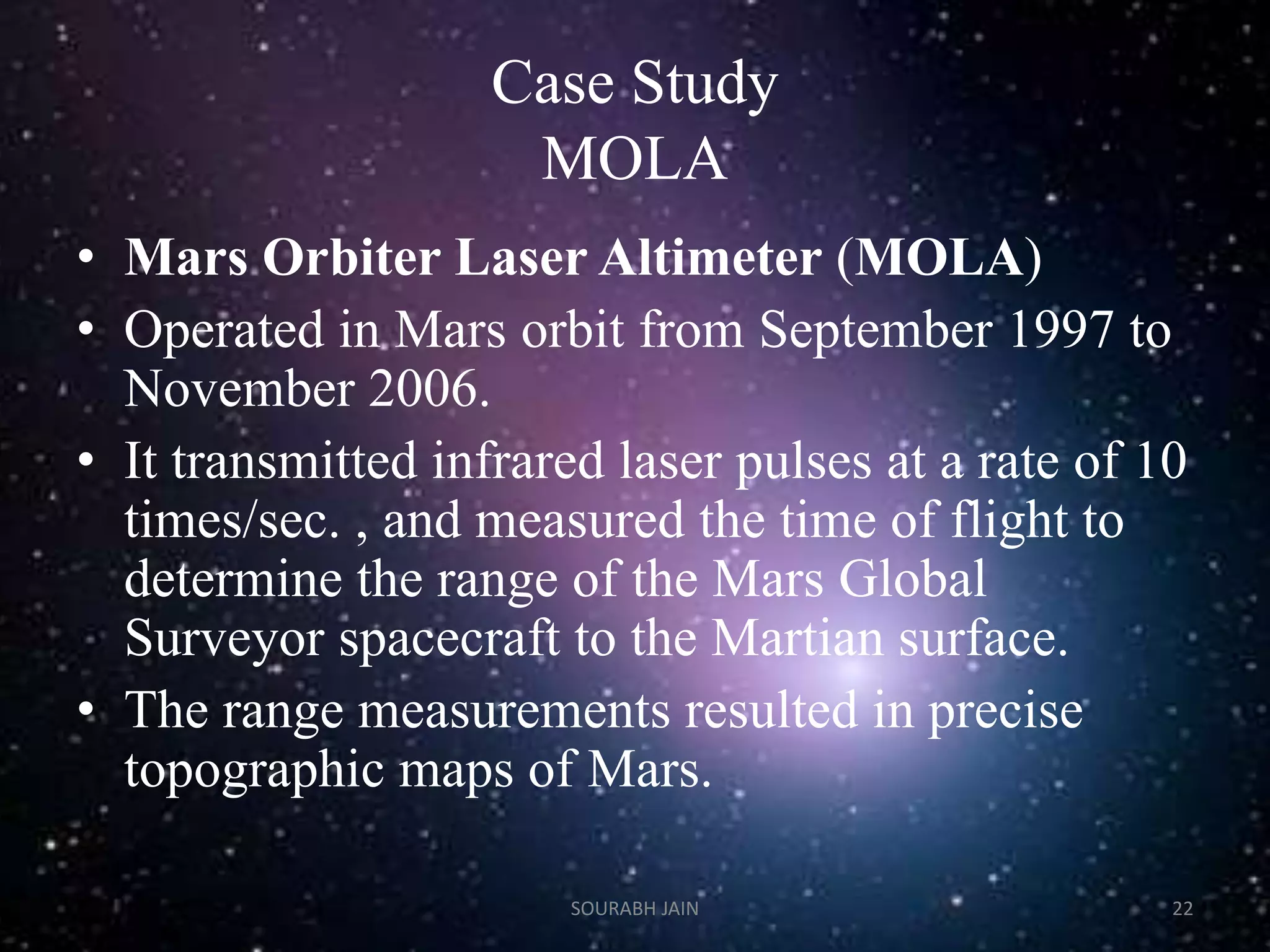 Applications of lidar technology | PPTX