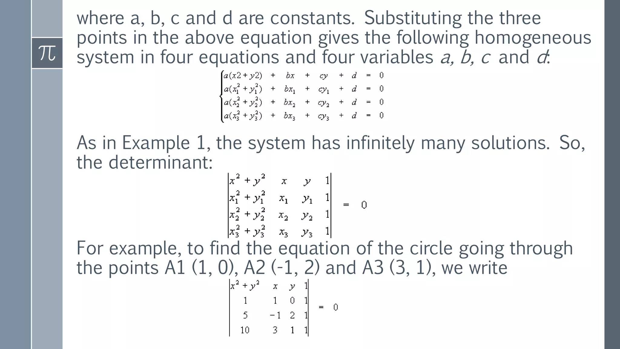Applications of linear algebra | PPTX