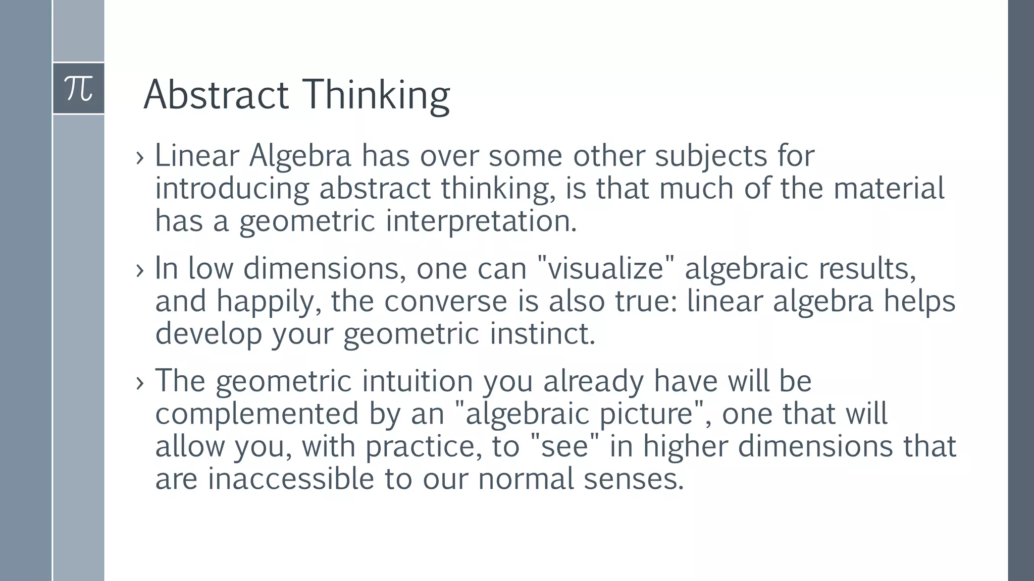 Applications of linear algebra | PPTX