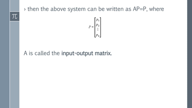 Applications of linear algebra | PPTX | Chemistry | Science