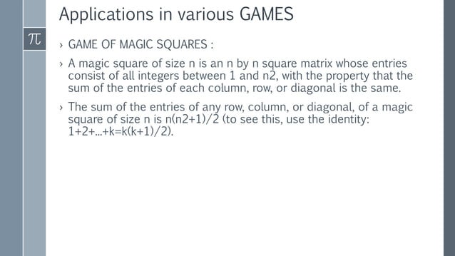 Applications of linear algebra | PPTX | Chemistry | Science