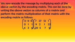 Applications of Linear Algebra | PPTX