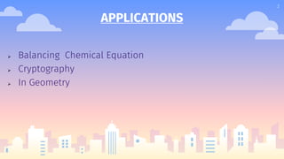 Applications of Linear Algebra | PPTX
