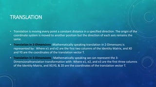 Applications of Linear Algebra in term of computer science | PPTX