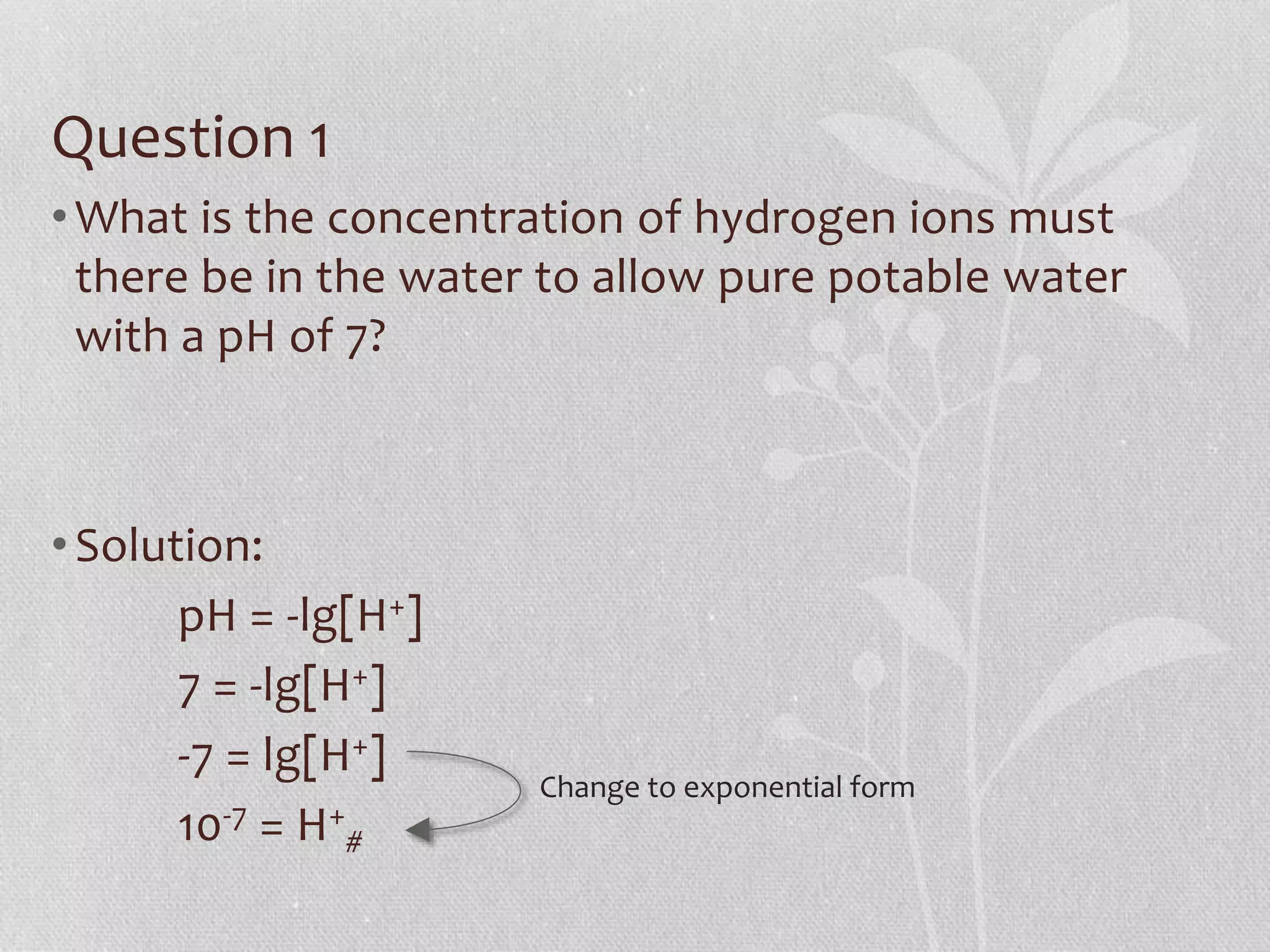Group 1: Applications of logarithms in real life (who) | PPTX
