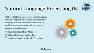 Applications of Machine Learning in AI | IABAC | PDF