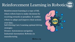 Applications of Machine Learning in AI | IABAC | PDF