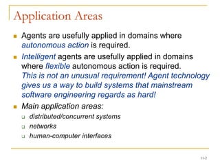 Applications of multi agent system in different perspective | PPT