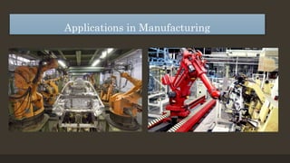 Applications of Mechatronics in various fields. | PPTX