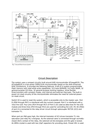 Applications of microcontroller | PDF