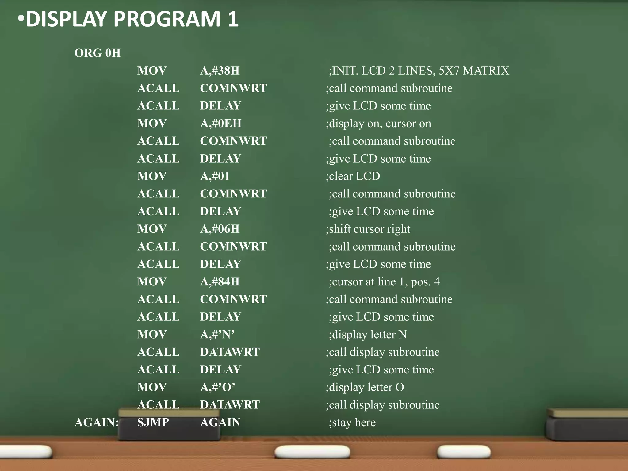 Applications of microcontroller(8051) | PPTX