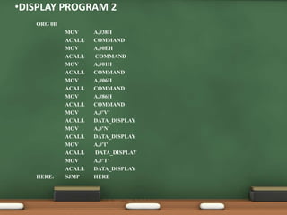 Applications of microcontroller(8051) | PPTX | Operating Systems ...