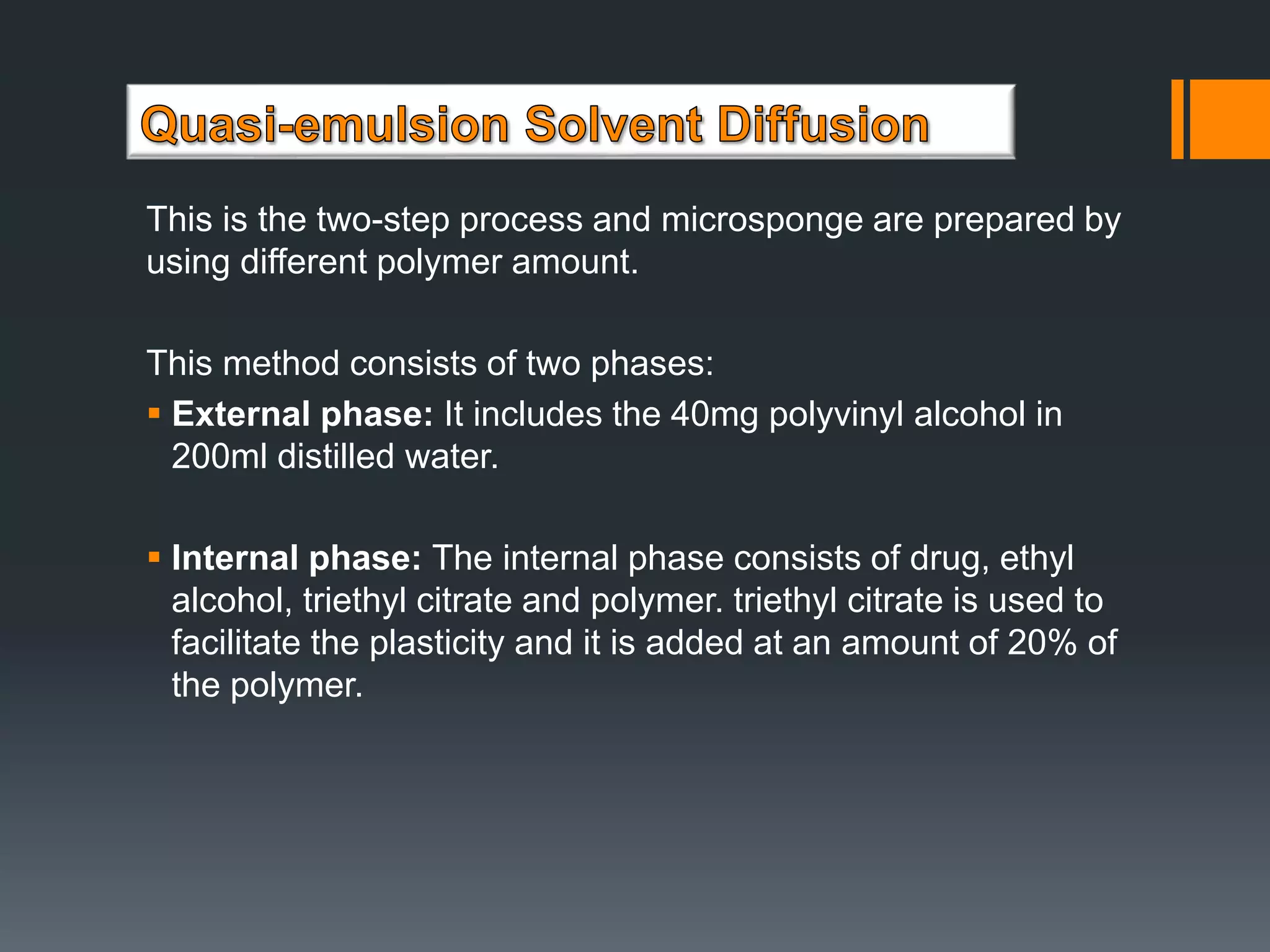 Applications of microsponge1 | PPTX