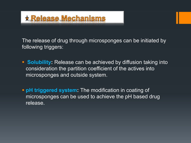 Applications of microsponge1 | PPTX | Skin Care | Beauty
