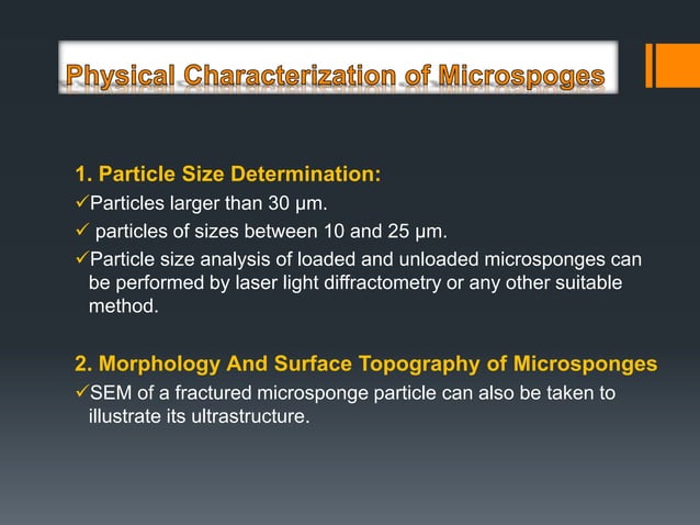 Applications of microsponge1 | PPTX | Skin Care | Beauty