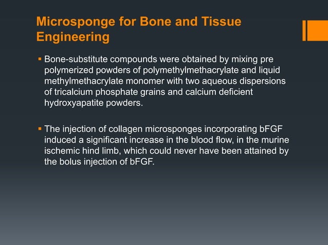 Applications of microsponge1 | PPTX | Skin Care | Beauty