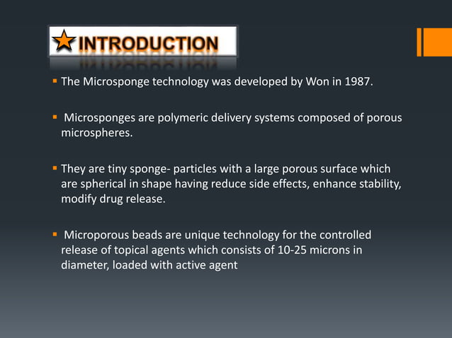 Applications of microsponge1 | PPTX | Skin Care | Beauty