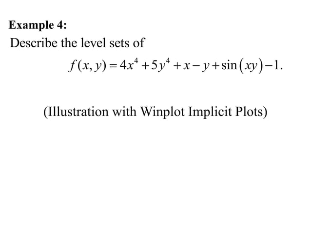 Applications of Multivariable Calculus.ppt