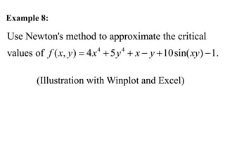 Applications of Multivariable Calculus.ppt