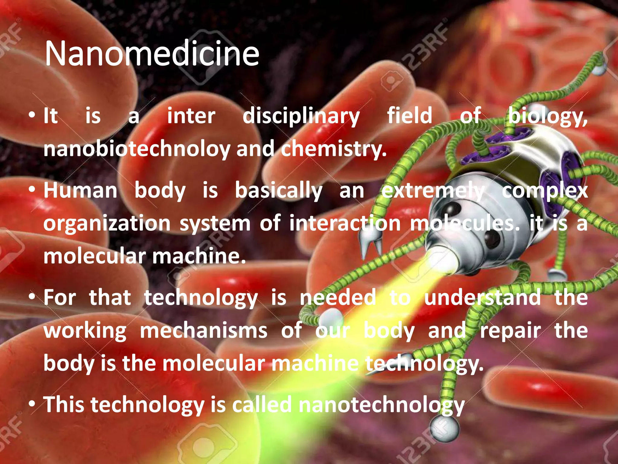 Applications of nanobiotechnology in medicine | PPT
