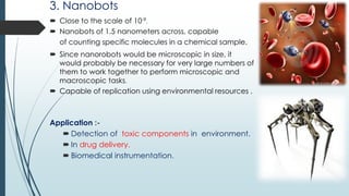 Applications of nanotechnology | PPTX