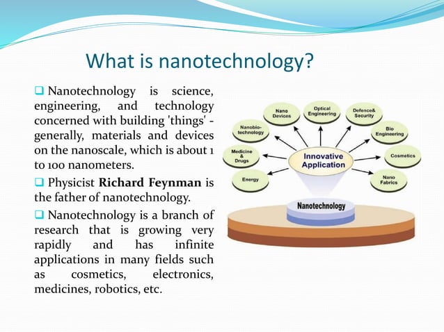 Applications of nanotechnology in Sports | PPTX | Chemistry | Science