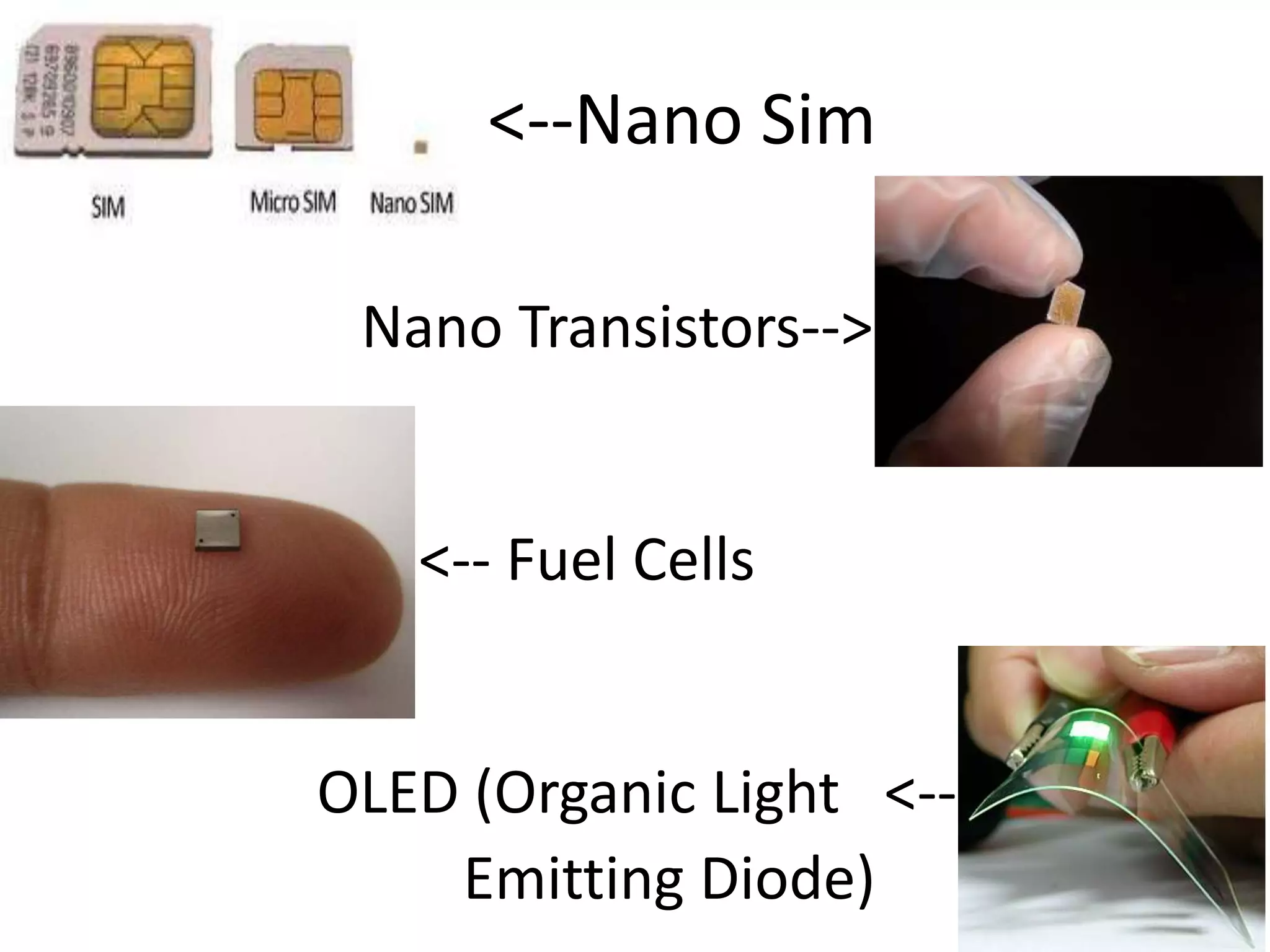Applications of nanotechnology | PPTX
