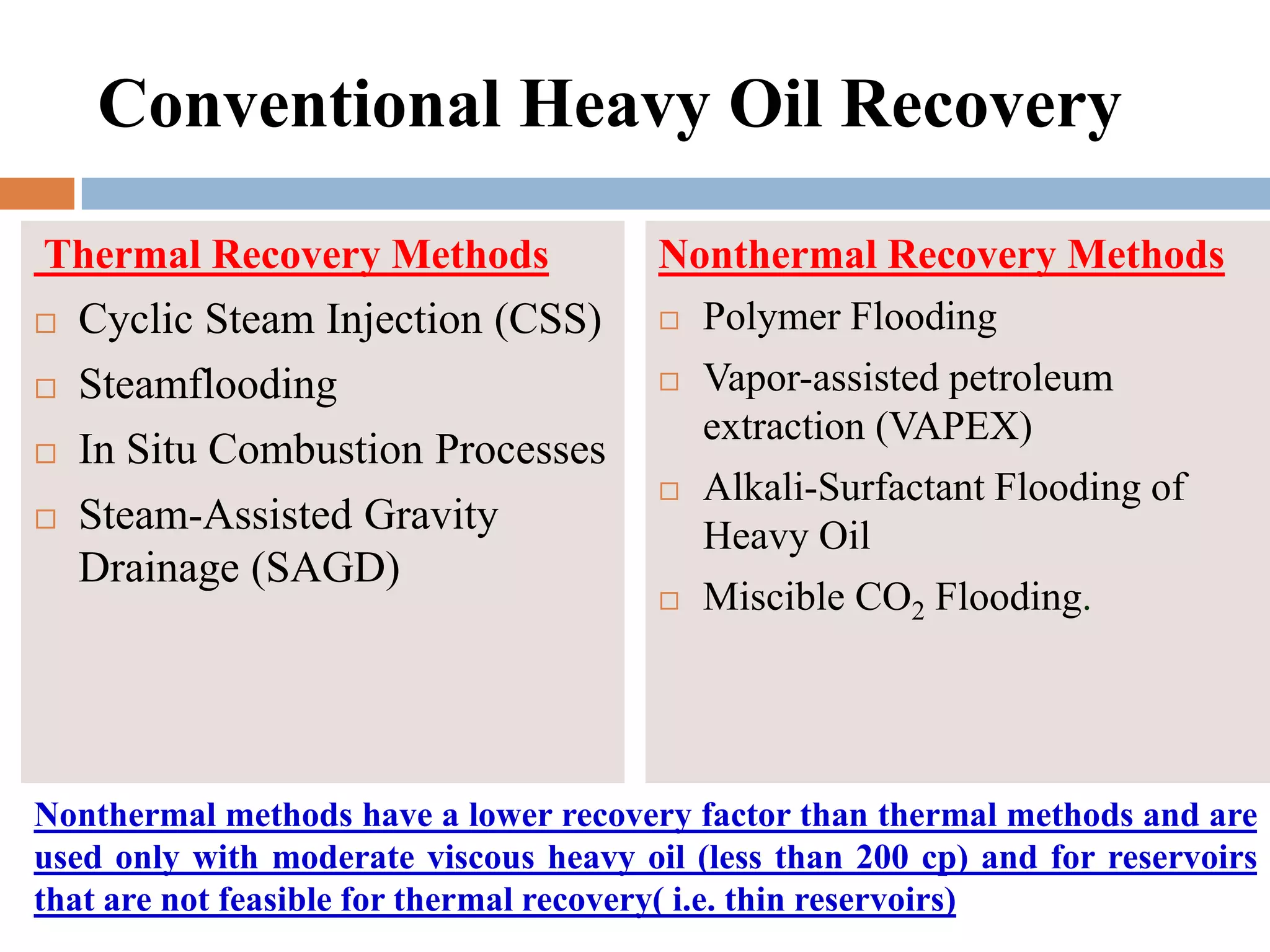 Applications of nanotechnology in enhanced heavy oil recovery | PPTX