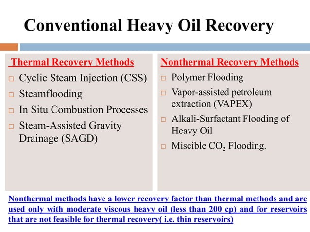 Applications of nanotechnology in enhanced heavy oil recovery | PPT