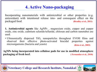 Applications of nanotechnology in food packaging and food safety | PDF
