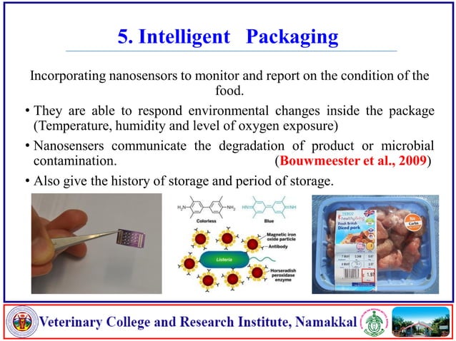 Applications of nanotechnology in food packaging and food safety | PPT