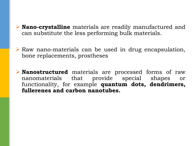 Applications of nano technology in pharmacy | PPTX | Chemistry | Science