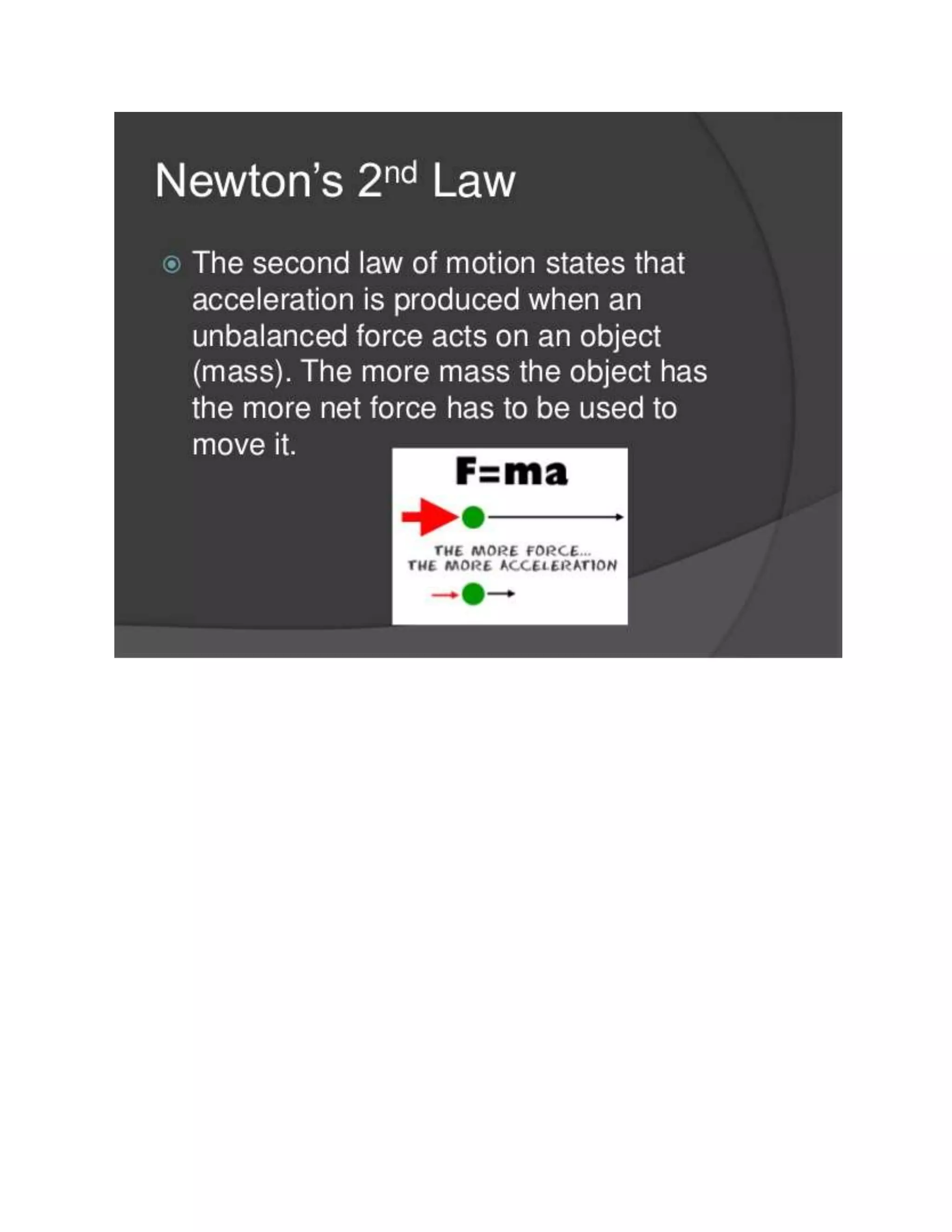 Applications of Newton's Laws of Motion | DOCX