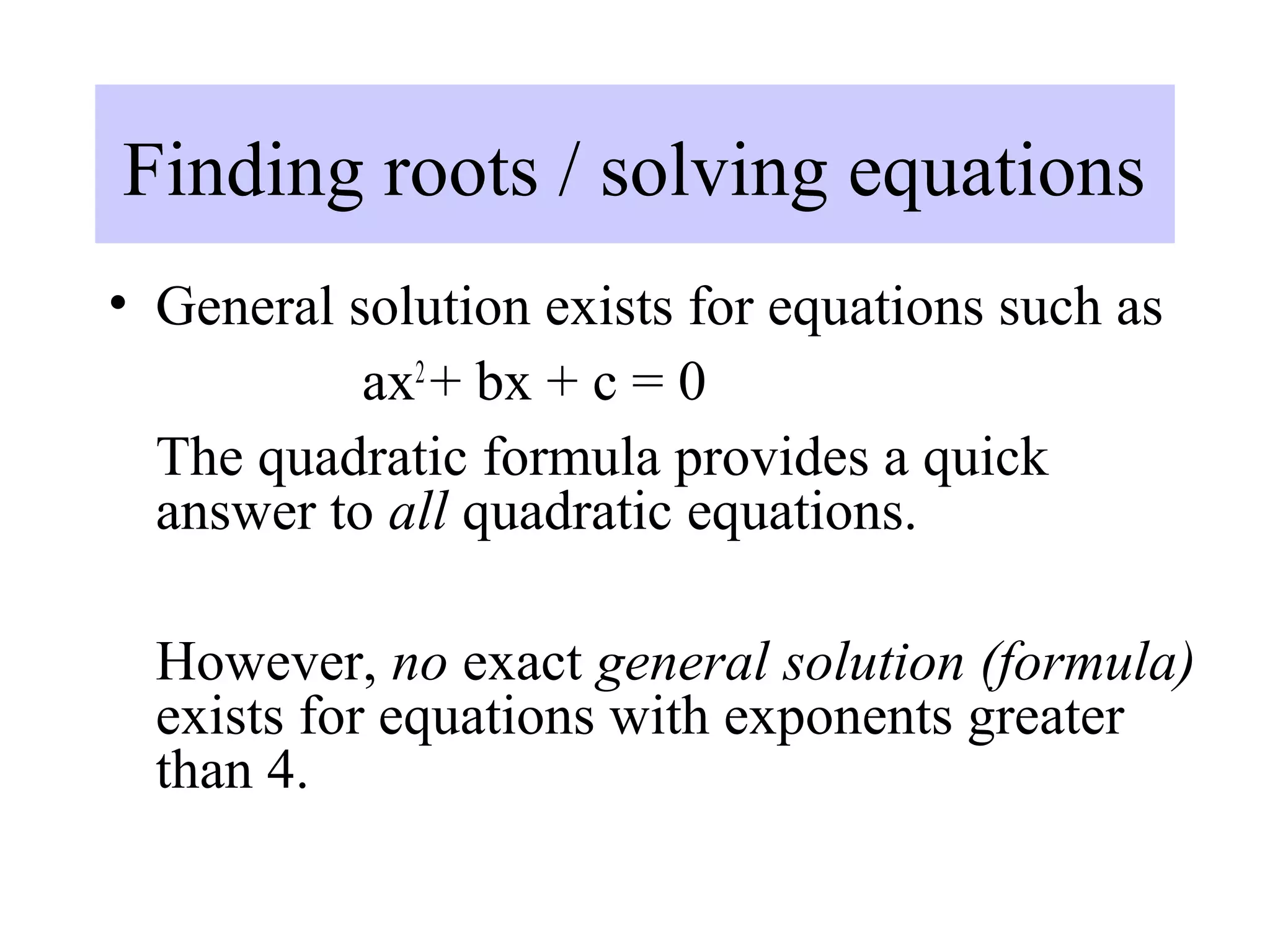 Applications of numerical methods | PPT