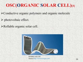Applications of organic electronics | PPSX